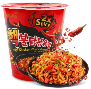 三养 双倍辣火鸡拉面 (杯) 70g_米面杂粮_CV MART 懒懒之家