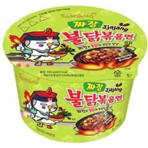 三养【超辣炸酱火鸡拉面】拌面 (桶) 105g_米面杂粮_CV MART 懒懒之家