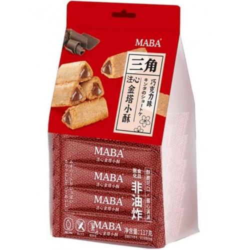 MABA【三角注心金塔小酥 - 巧克力味】117g_休闲零食_CV MART 懒懒之家