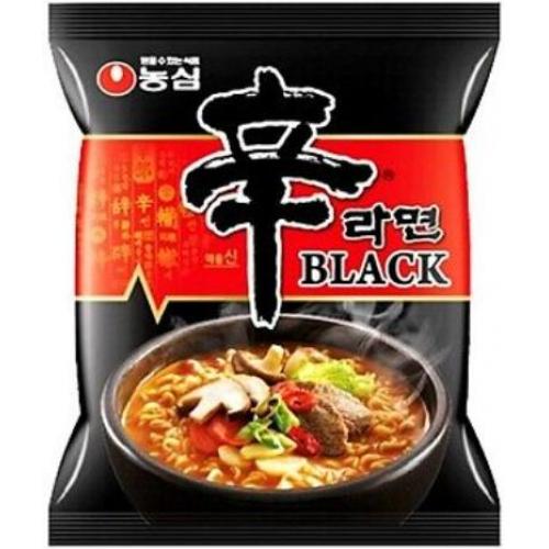 农心【高级版 黑辛拉面】(单包) 130g_米面杂粮_CV MART 懒懒之家